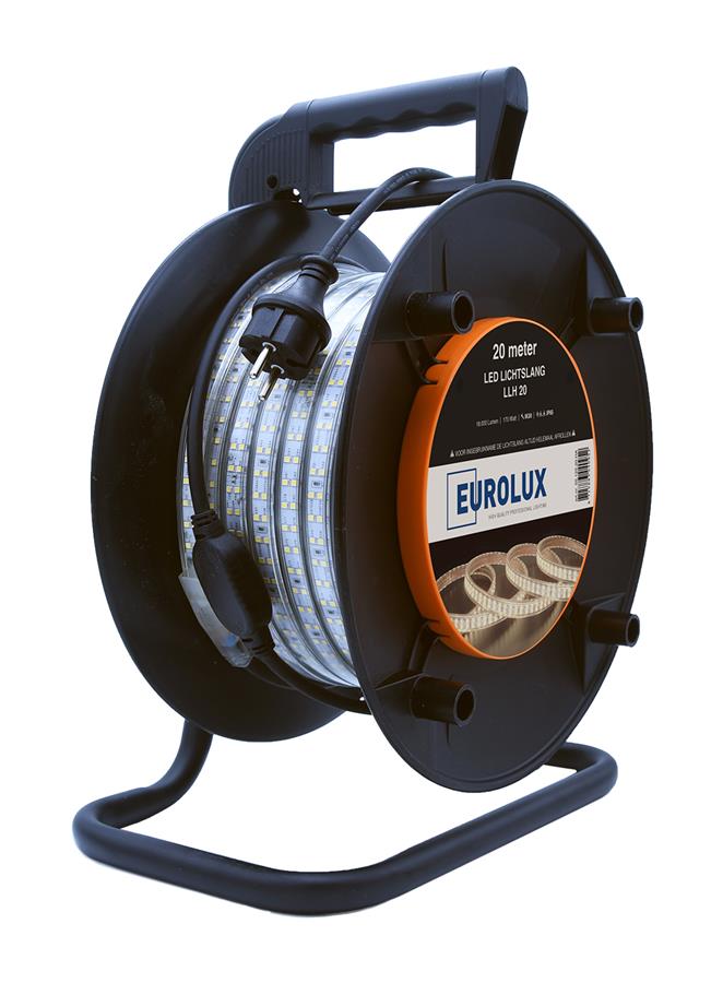 Eurolux LED lichtslang 20 meter op haspel - Eurolux - LED Klasse II ...